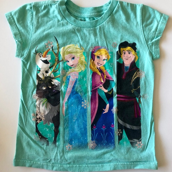 Disney | Shirts & Tops | Frozen Tee Shirt | Poshmark